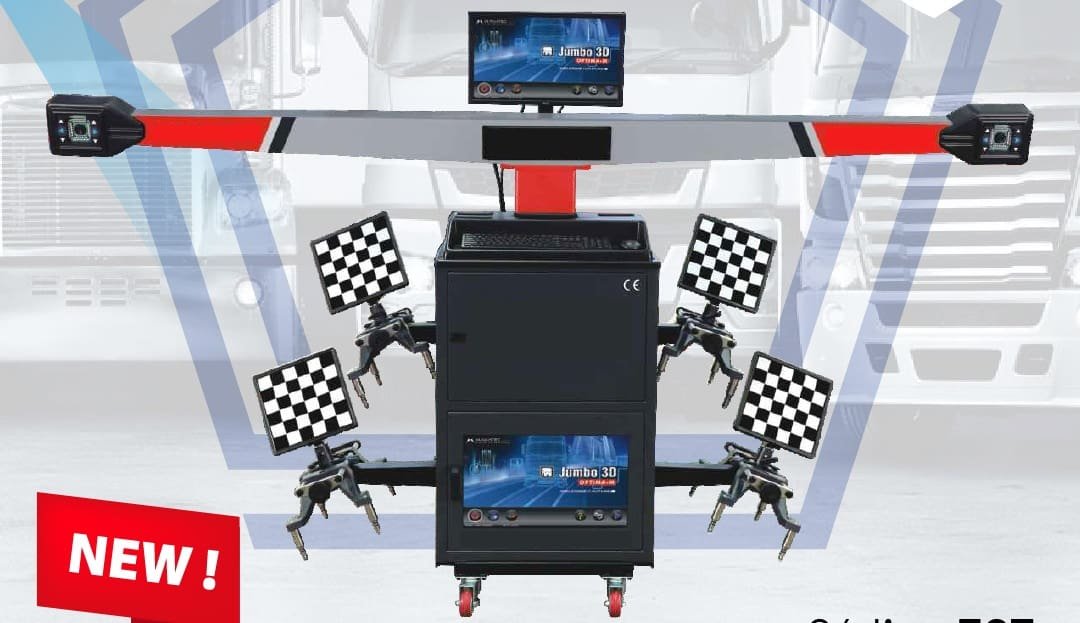 Precisión y velocidad: nuevas alineadoras Maquin Parts 5D para camiones