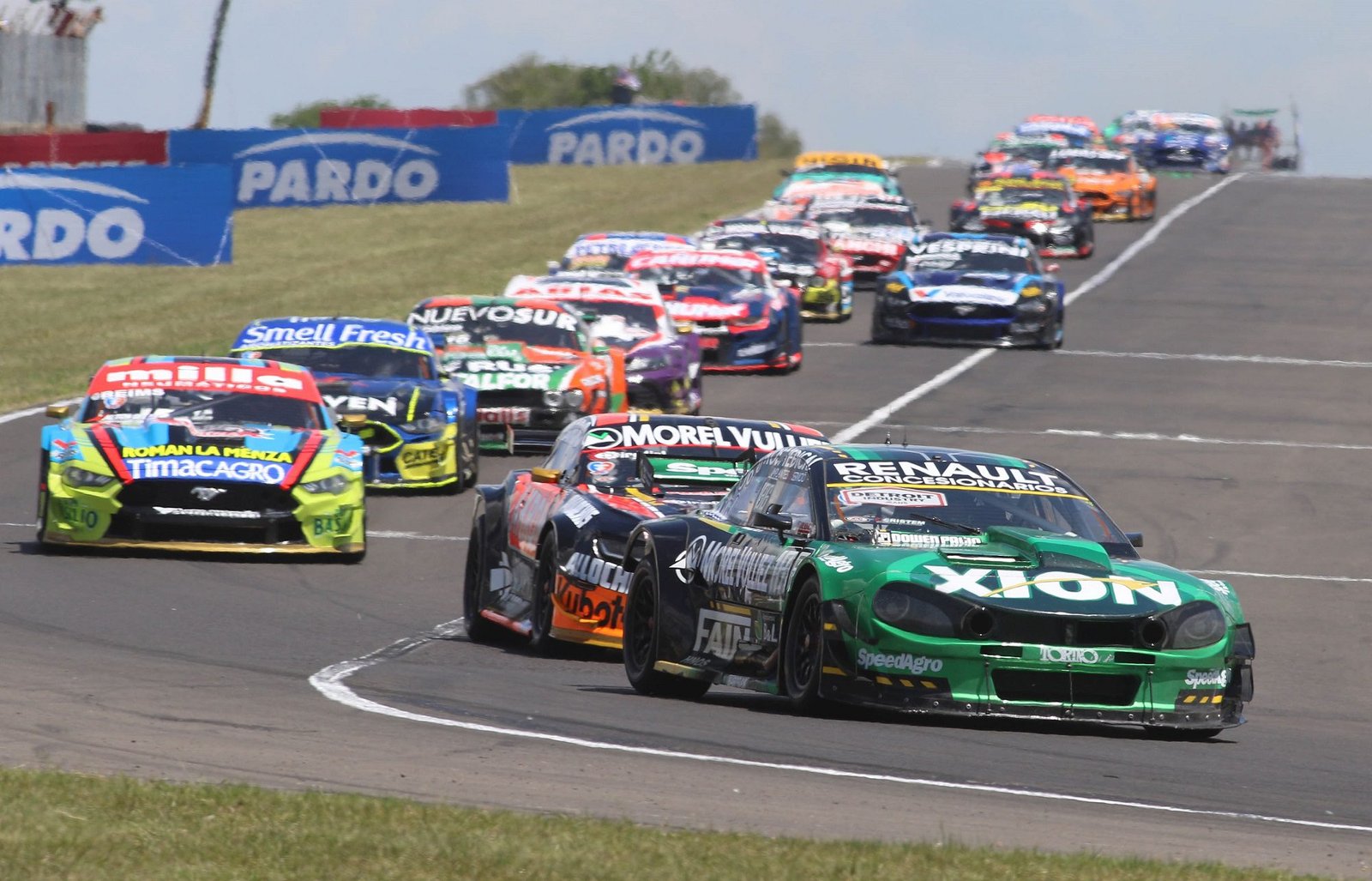 Todo listo: el TC llega al veloz circuito de Toay